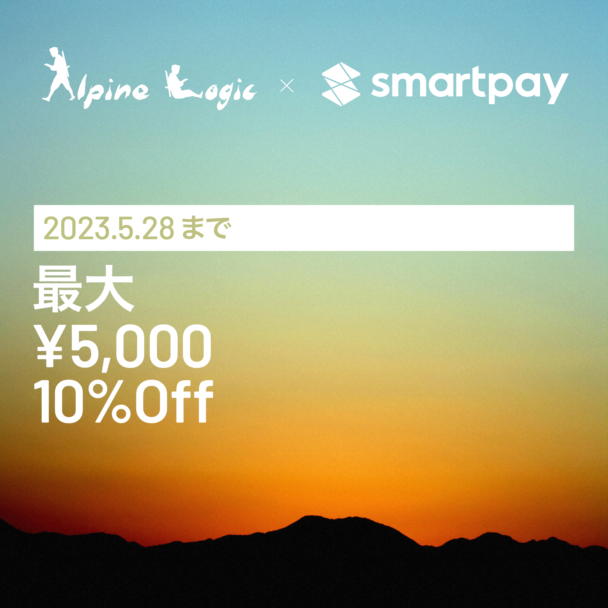お支払い方法に Smartpay を導入しました – Alpine Logic